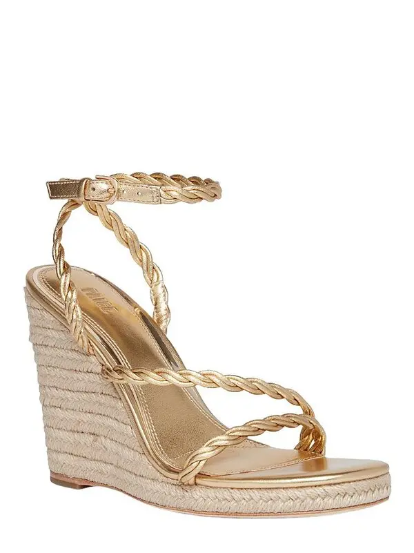 Paige Kelsey Wedge Sandals - Gold