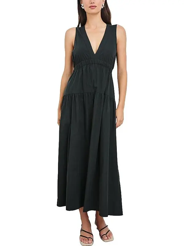 Rails Genevieve Cutout Maxi Dress - Black
