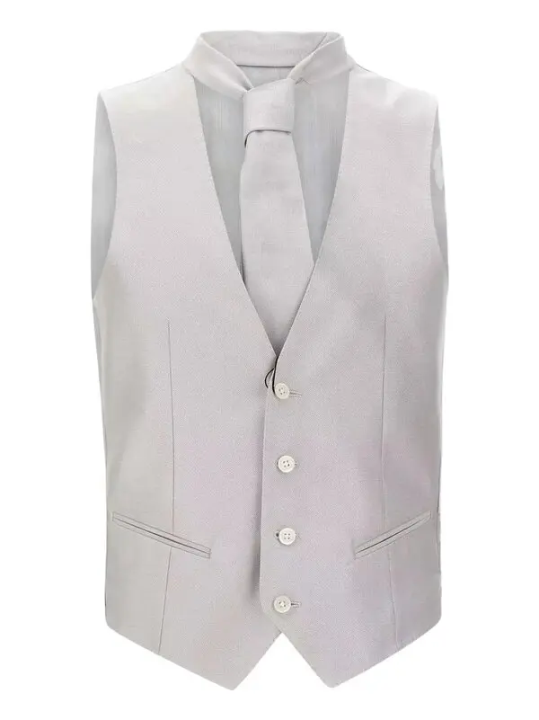 Corneliani V-neck Waistcoat - Grey