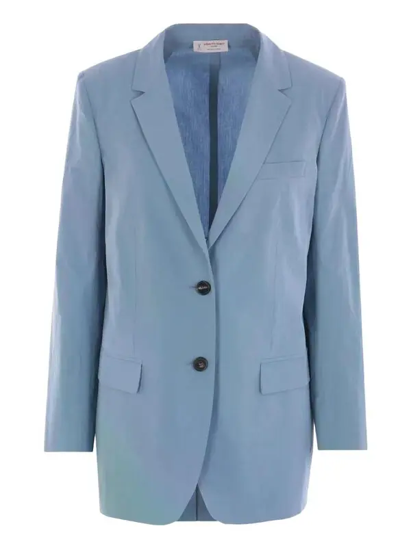 Alberto Biani Single-breasted Blazer - Blue