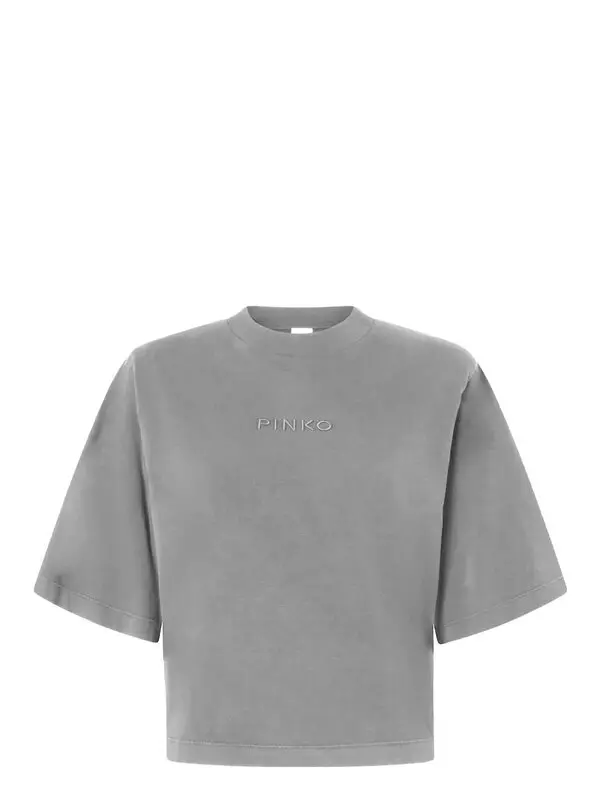 Pinko Cotton T-shirt - Grey