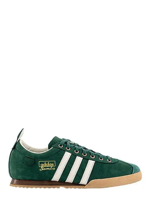 Adidas Samba 62 Suede Trainers - Collegiate Green