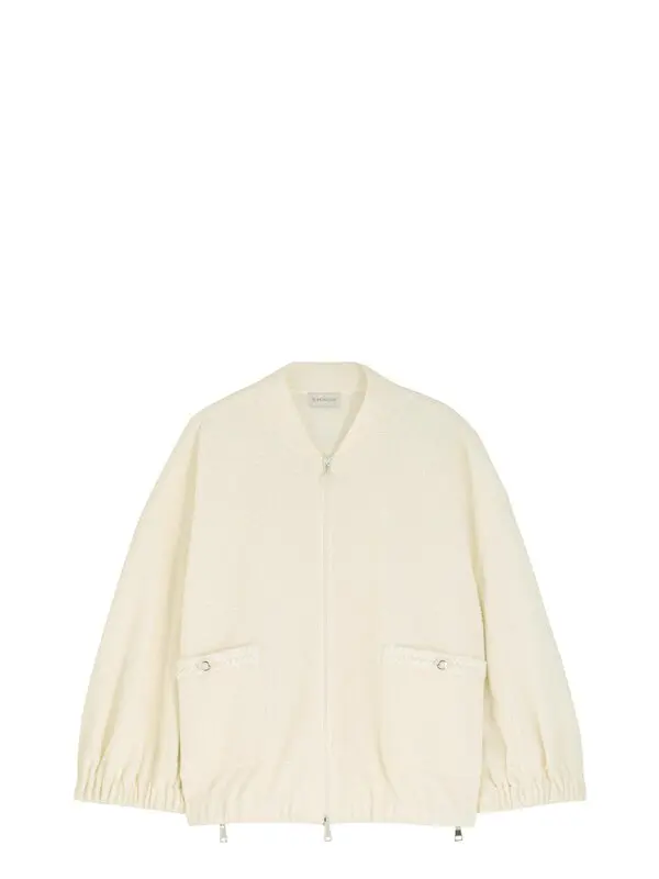 Moncler Terry Sweatshirt - Ivory