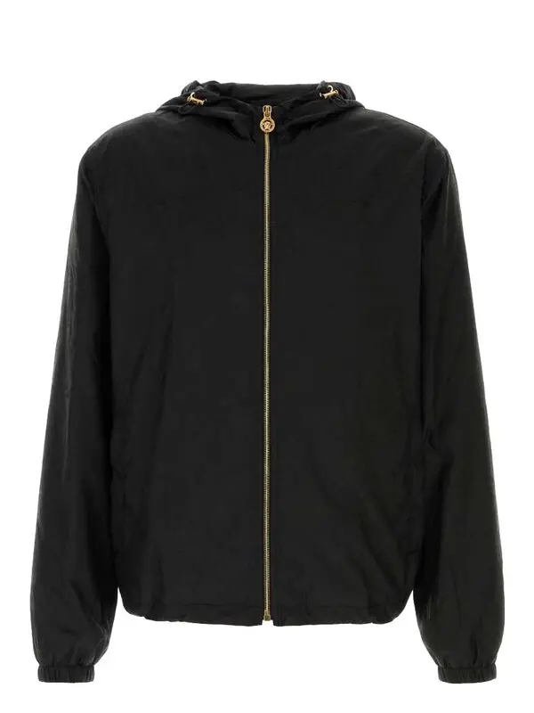 Versace Nylon Jacket - Black