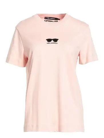 Karl Lagerfeld Organic Cotton T-shirt - Pink