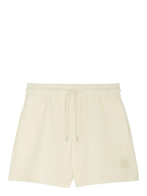 Moncler Terry Shorts - Ivory