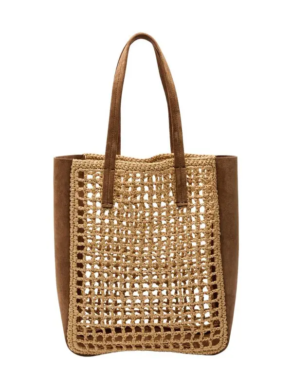 Khaite Small Raffia Tote Bag - Natural