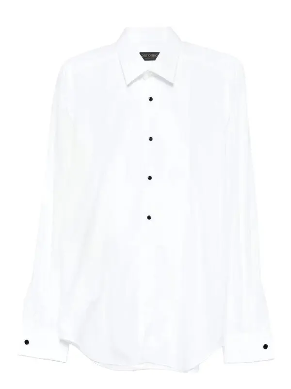DELL'OGLIO Cotton Shirt - White