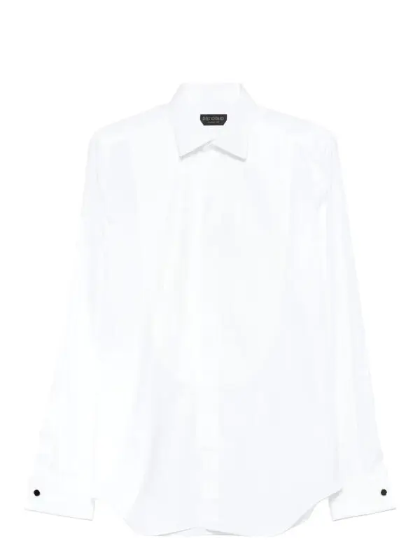 DELL'OGLIO Cotton Shirt - White