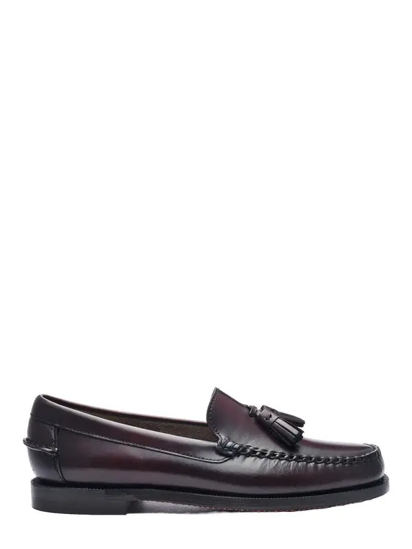 SEBAGO Classic Tassel Loafers - Brown Burgundy