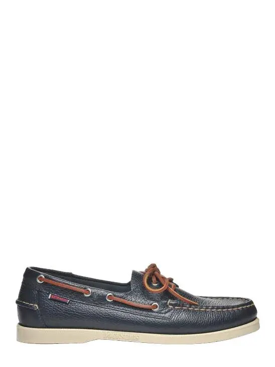 SEBAGO Portland Martellato Boat Shoes - Blue Navy