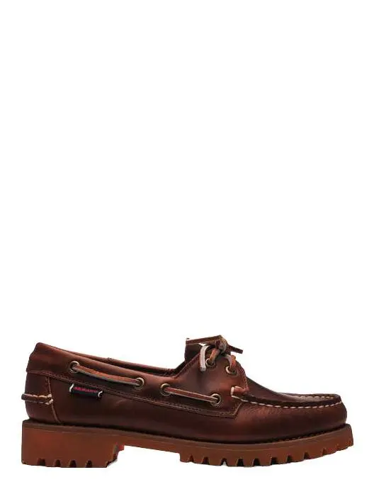 SEBAGO Ranger Waxy Moccasins - Brown-gum
