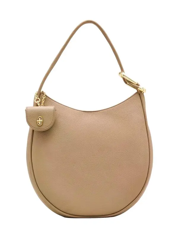 Marc Jacobs The Leather Crescent Dual Shoulder Bag - Neutrals