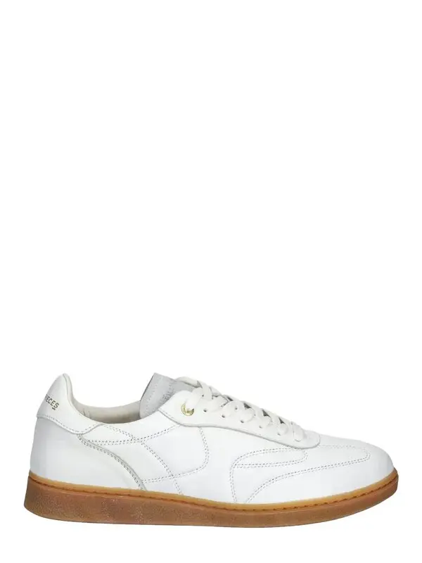 Filling Pieces Sprinter Dice Leather Sneakers - White