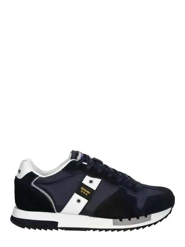 BLAUER. Suede Sneakers - Blue