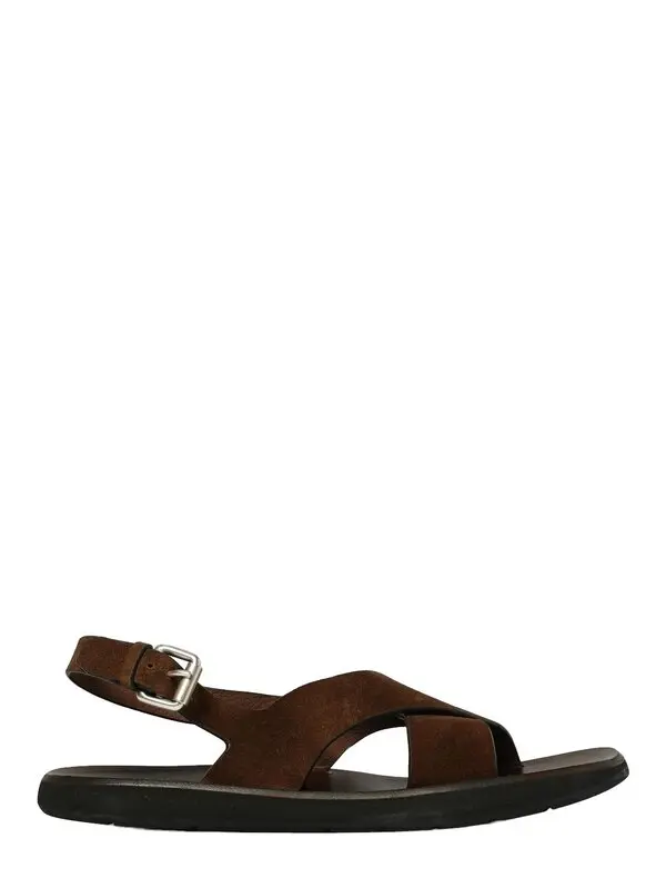 Premiata Criss-cross Sandals - Brown