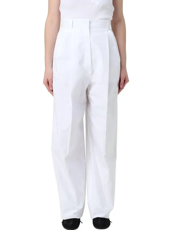 Sportmax Wide Leg Trousers - White