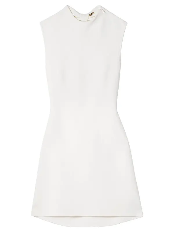 Cult Gaia Harlow Cutout Stretch-knit Mini Dress - Off-white