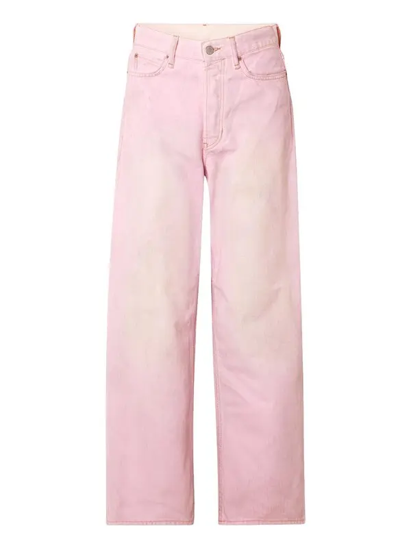 Acne Studios 1981 Mid-rise Wide-leg Jeans - Pink