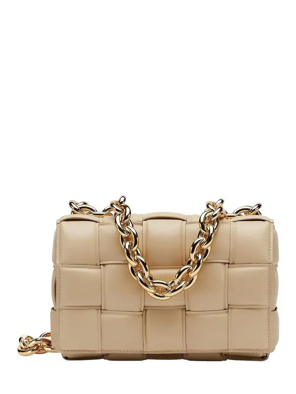 Bottega Veneta Chain Cassette Bag - Gold