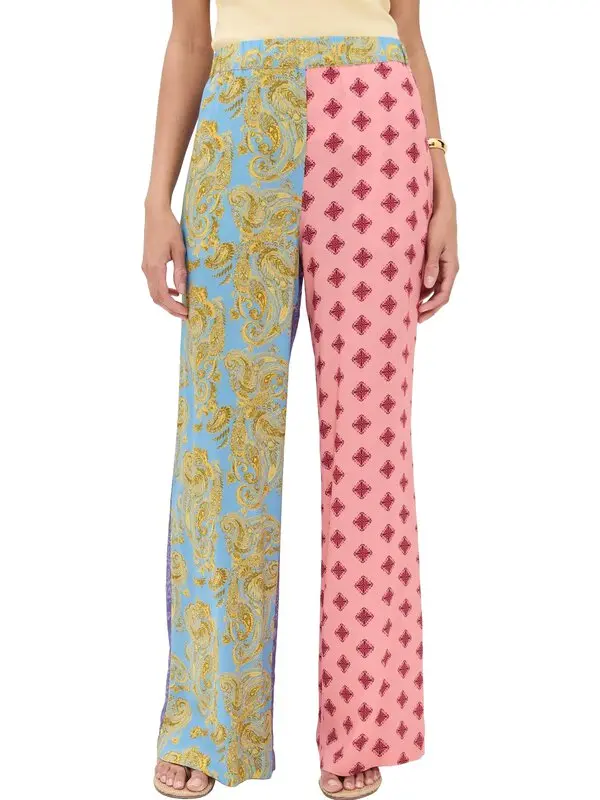 DONDE ESTEBAN Paisley Trousers - Multi