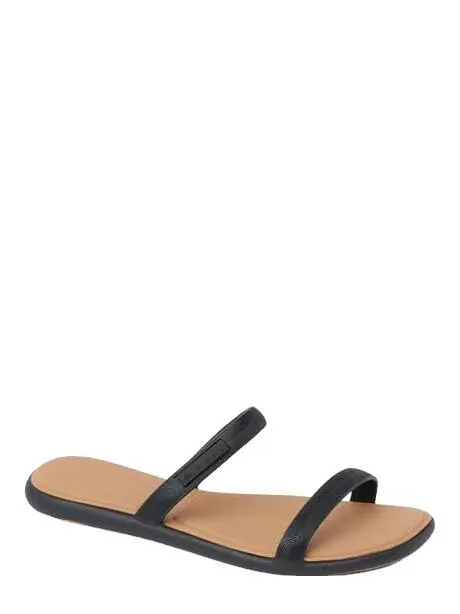 Reef Water Willow Marina Slide Sandal - Black/tan