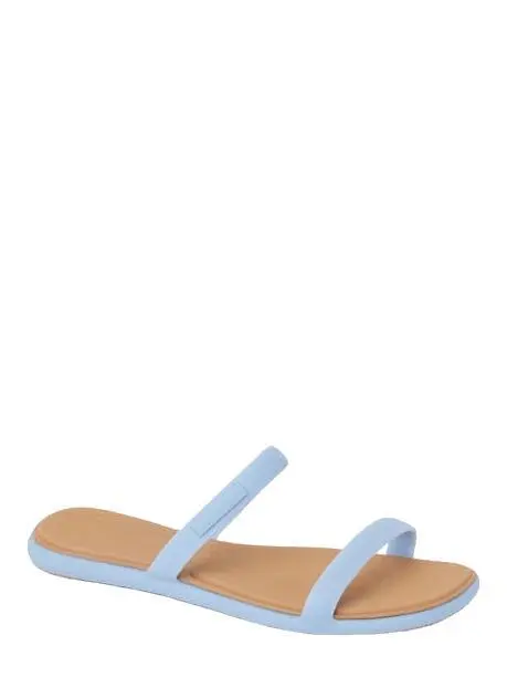 Reef Water Willow Marina Slide Sandal - Dusty Blue