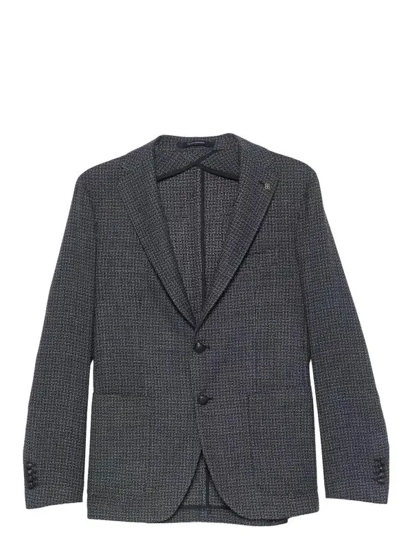 Tagliatore Single-breasted Blazer - Blue