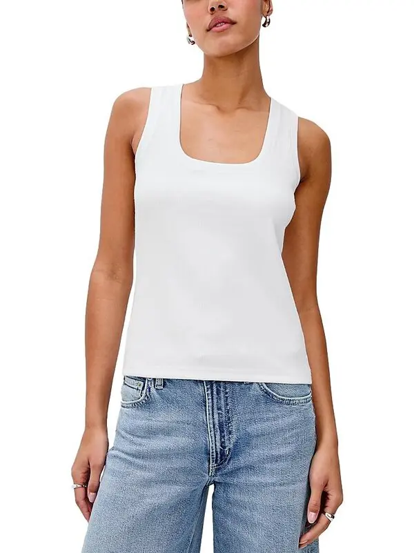 Rails Bobbie Tank Top - White