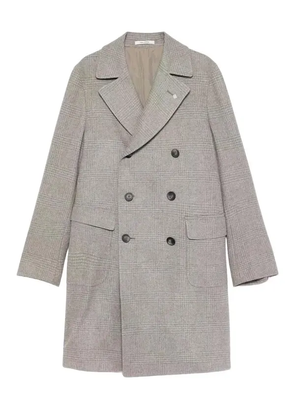 Tagliatore Double-breasted Coat - Grey