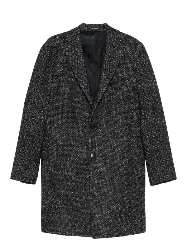 Tagliatore Tailored Coat - Black