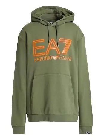 EA7 Cotton Military Sweatshirt - Green