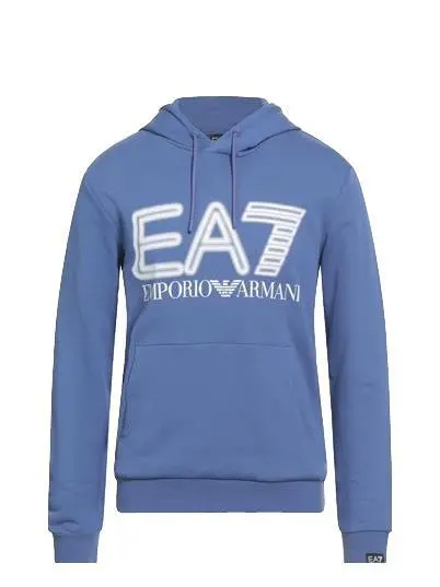 EA7 Cotton-elastane Sweatshirt - Purple