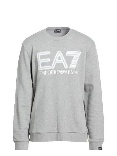 EA7 Cotton Military Sweatshirt - Grey
