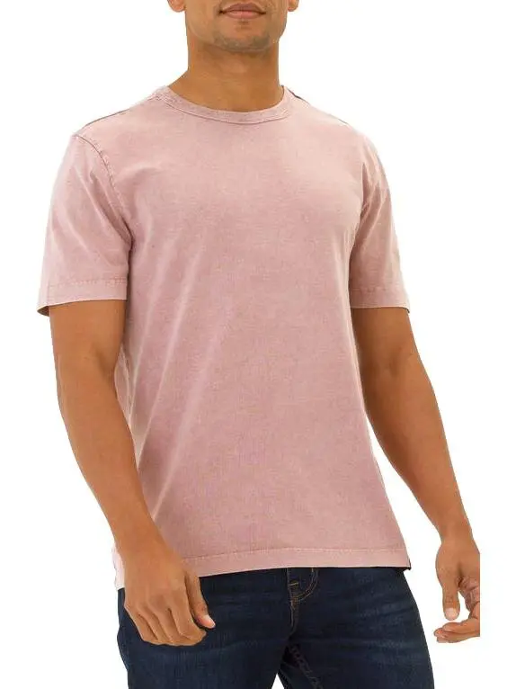 THREADS 4 THOUGHT Shawn Mineral Wash Cotton T-shirt - Cherry Blossom