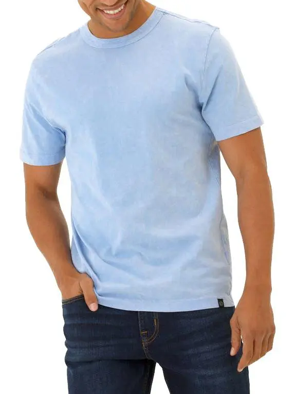 THREADS 4 THOUGHT Shawn Mineral Wash Cotton T-shirt - Dewdrop