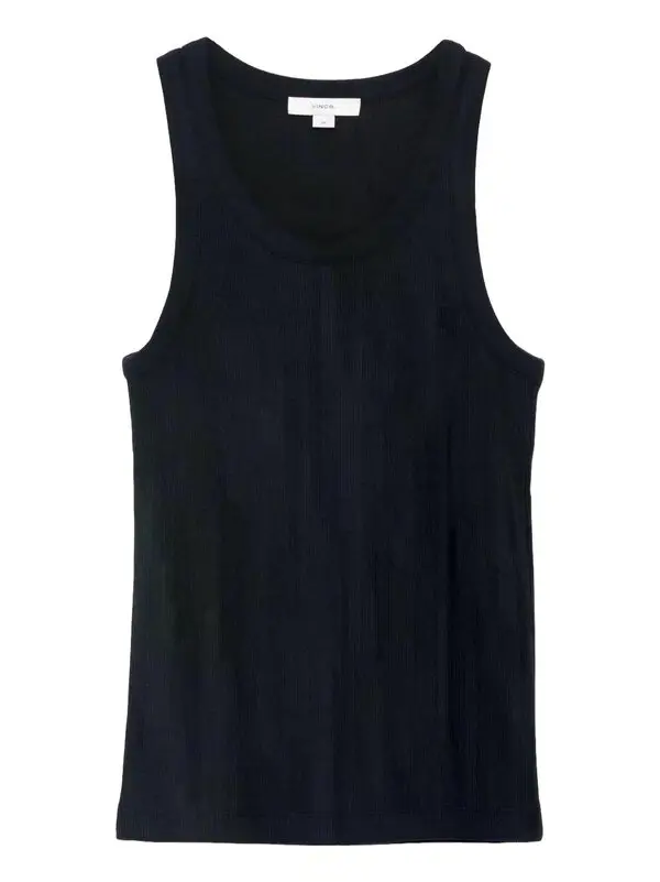 Vince Sleeveless Knit Top - Blue