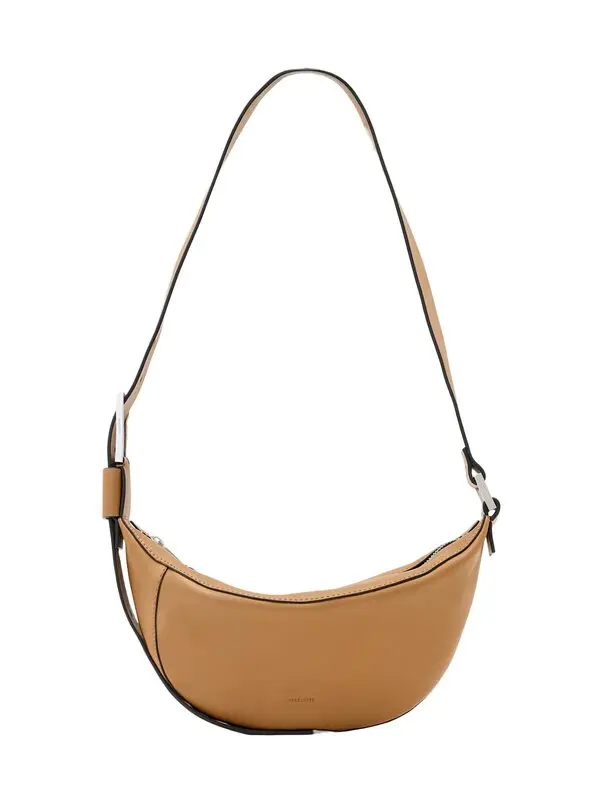 ALLSAINTS Luna Slouchy Leather Crossbody Bag - Brown