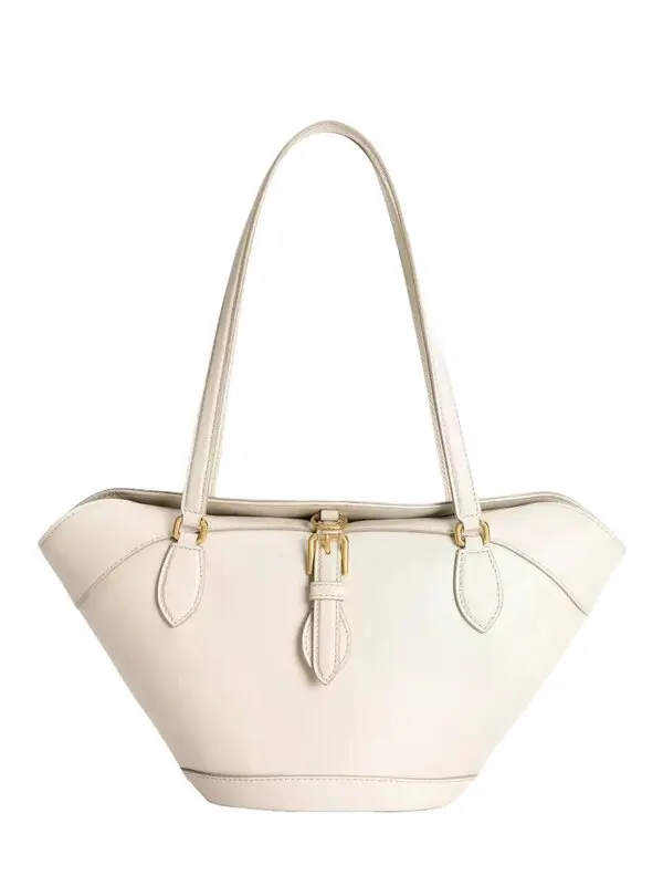Dolce & Gabbana Leather Tote Bag - White