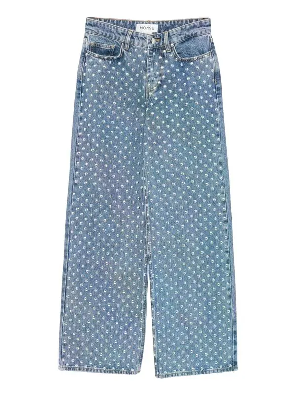 Monse Studded Jeans - Blue
