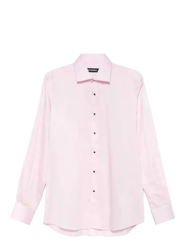 Karl Lagerfeld Cotton Shirt - Pink