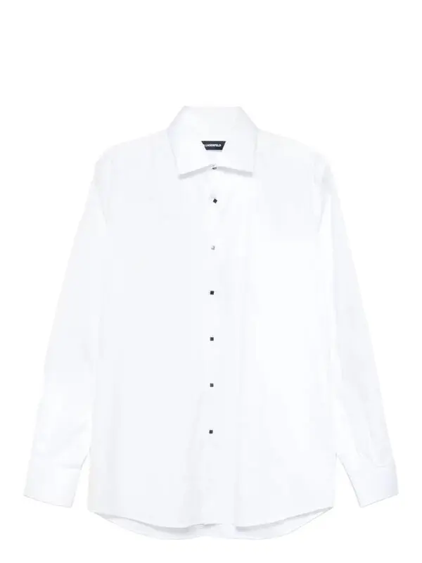 Karl Lagerfeld Cotton Shirt - White