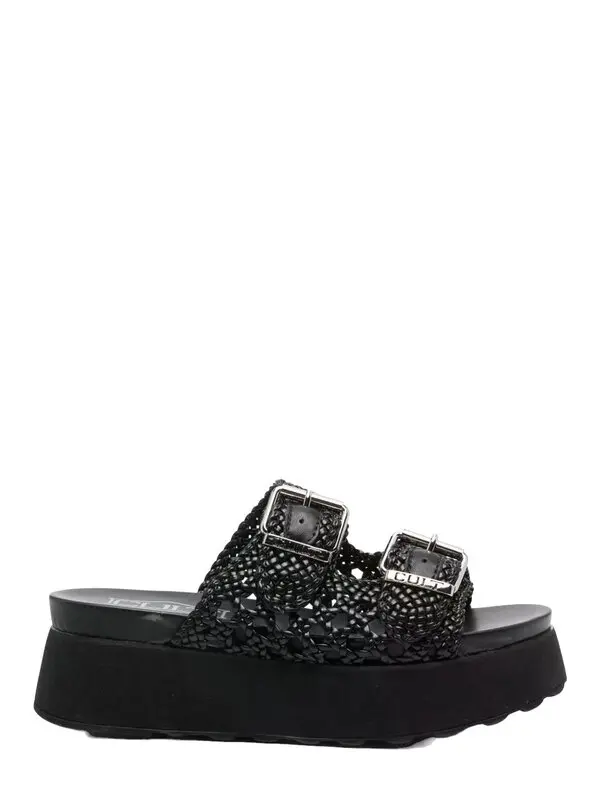 CULT 40mm Braided Sandals - Black