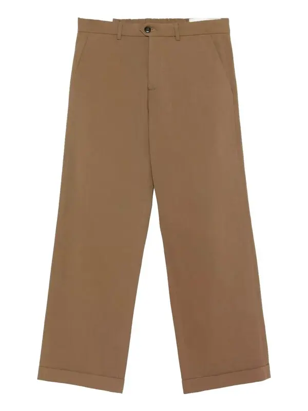 SOCIETE ANONYME Cotton Trousers - Brown