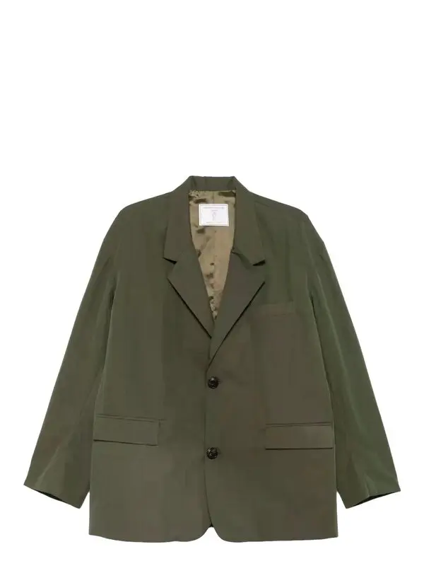 SOCIETE ANONYME Single-breasted Blazer - Green