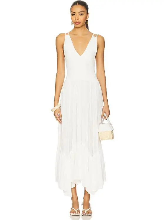 Free People Fun In The Sun Maxi Dress - Ivory