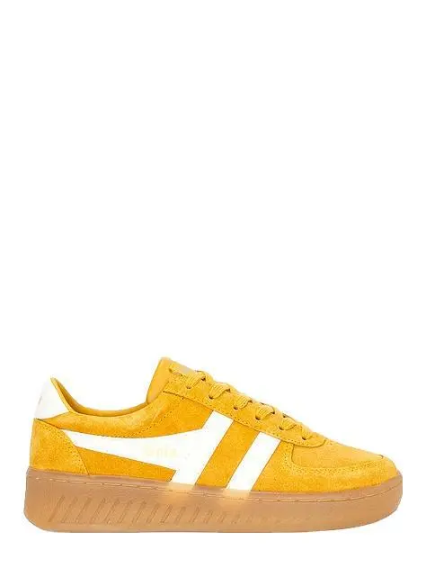 Gola Grandslam Suede Sneakers - Sun & Off White & Gum