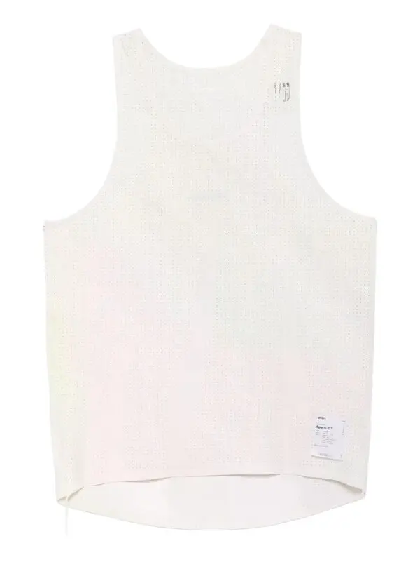 Satisfy Logo-print Tank Top - Neutrals