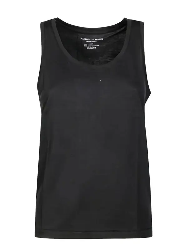 Majestic Filatures Jersey Tank Top - Black