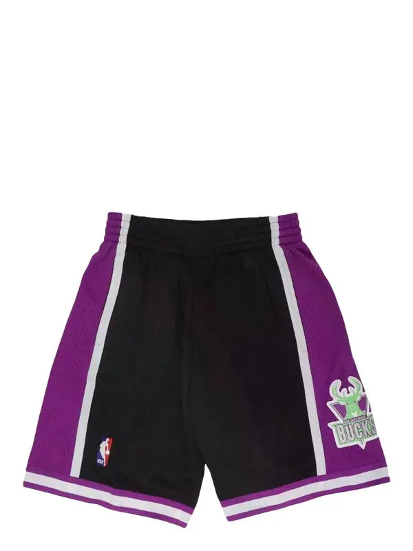 Mitchell & Ness Nba Milwaukee Bucks 2000 Swingman Shorts - Black